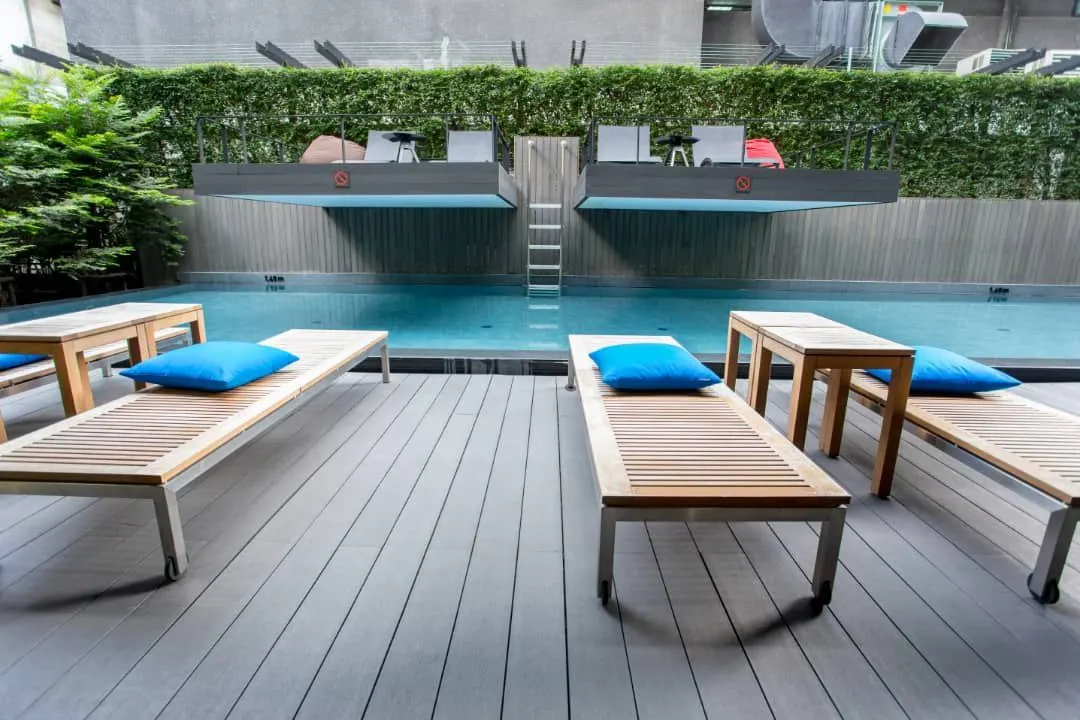 Wood Texture Outdoor Wpc Composite Decking 3D Embossed Wpc Deck ...