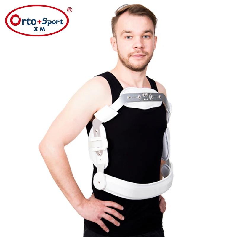 Adjustable Hyperextension Thoracic Spine Brace for Back Pain Relief