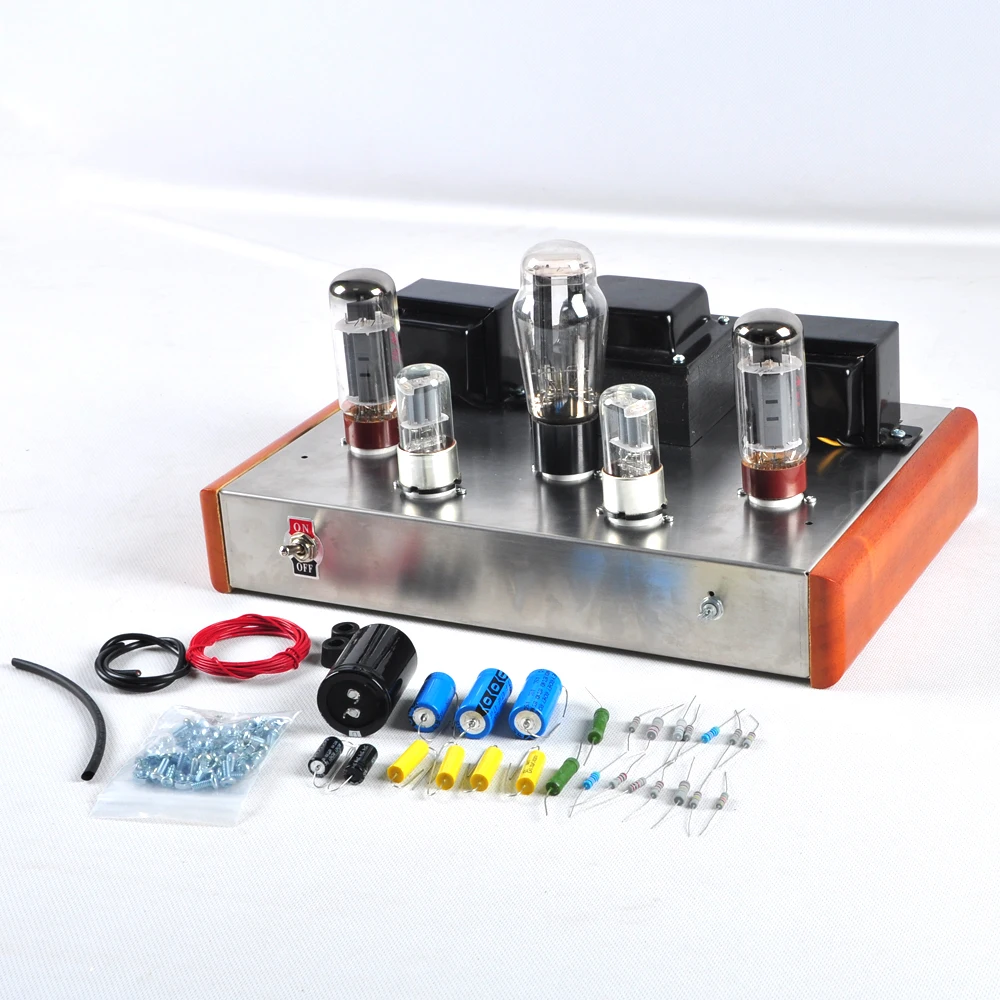 Class A Single Ended EL34 Vacuum Tube Audio Amplifier Amp Kit 13W+13W ...