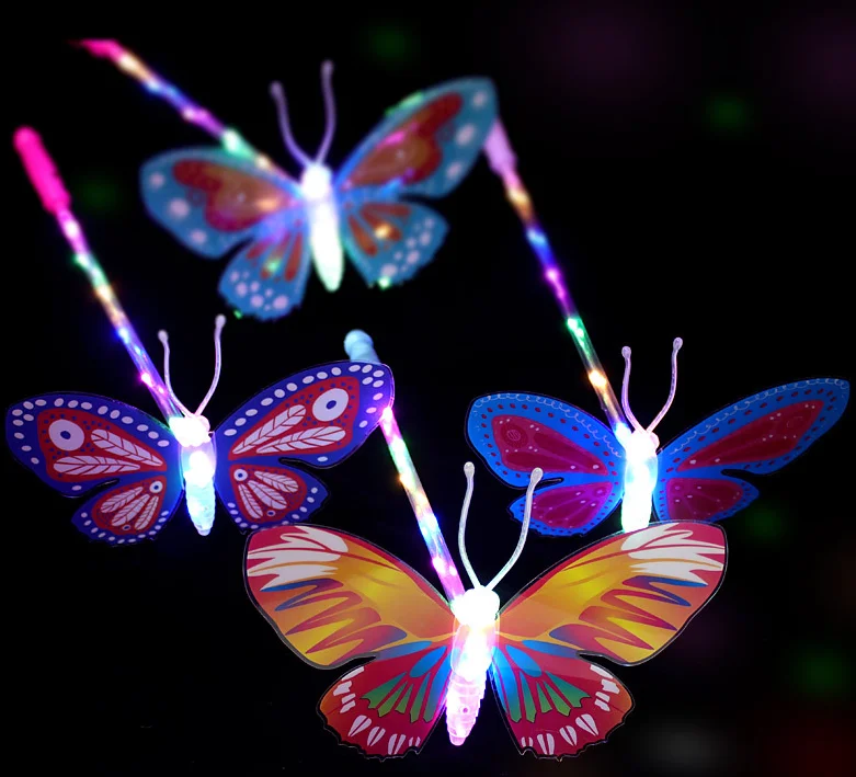 Shining Butterfly LED Wand - Perfect for Parties & Events