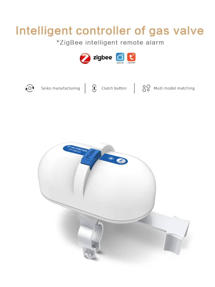 Tuya Smart Gas Control Valve Actuator - Wifi/zigbee Timer