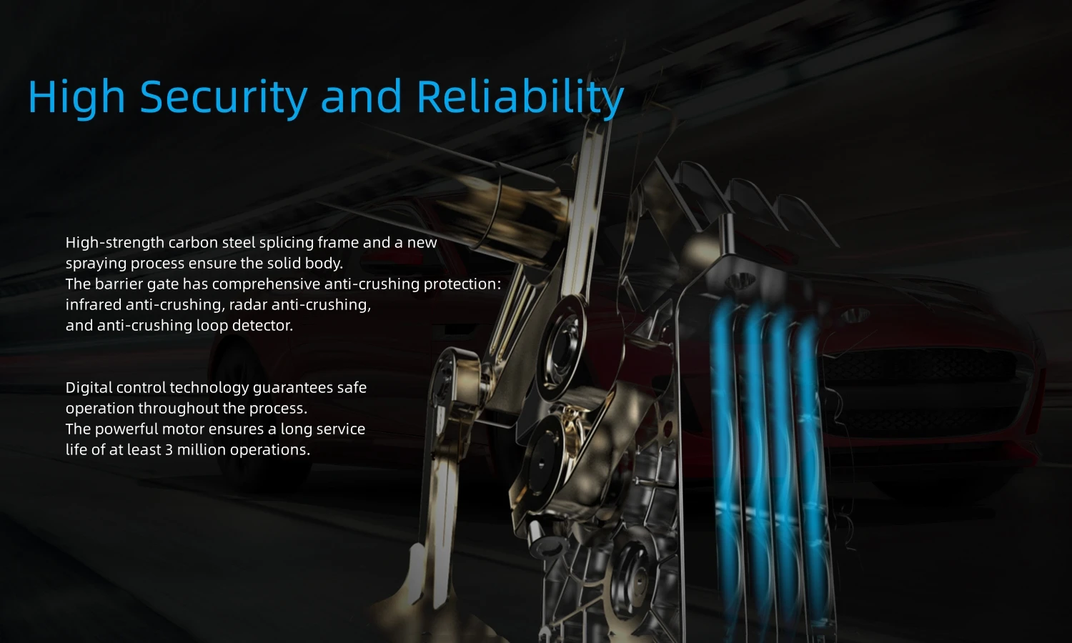 ANPR/LPR Rfid Car Access System Control Board Gate Barrier