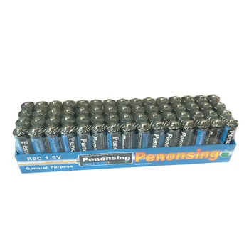 R6 Carbon Battery 1.5 Volt Dry Cell En6 Battery Power Battery - Buy 1.5 ...