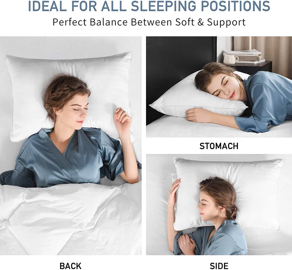 Luxury Hotel Home Comfort - Fluffy Polyester Fiber Pillow