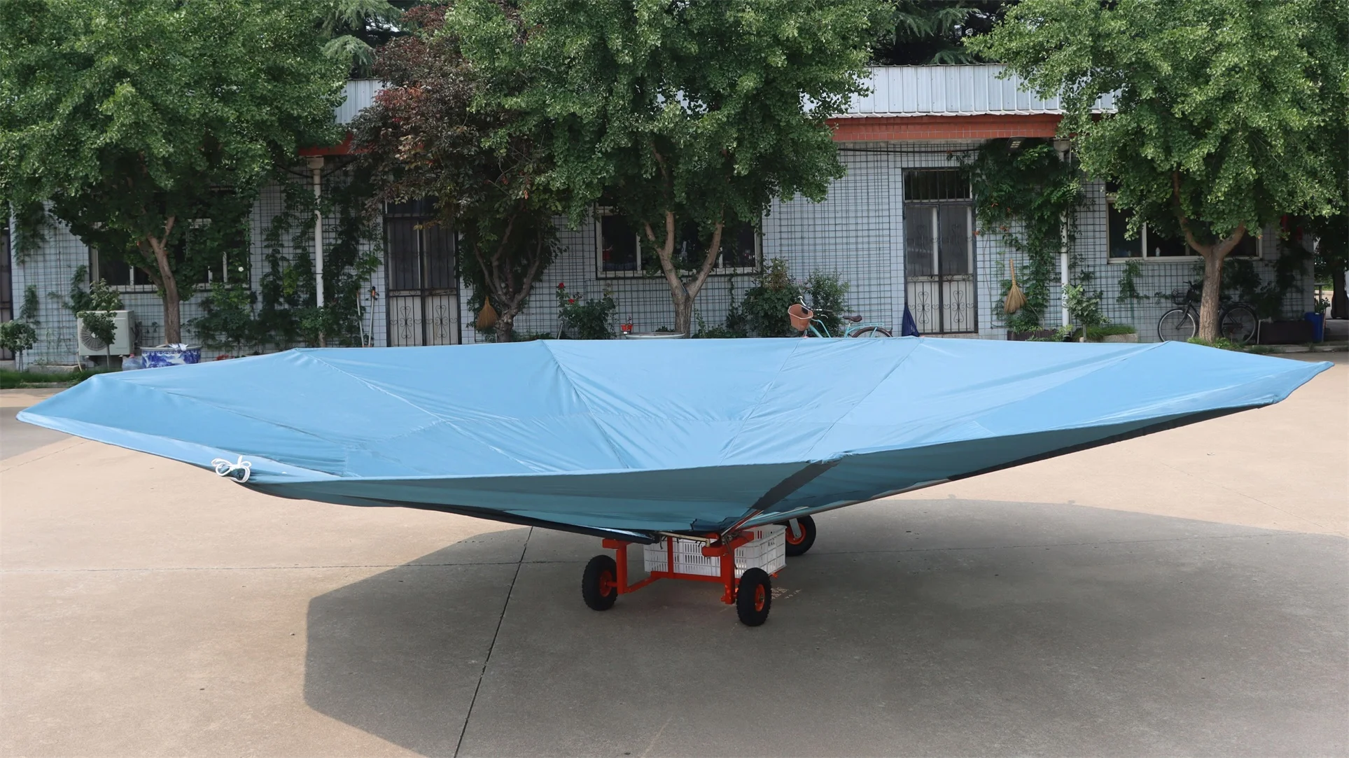 Olive Net Umbrella - Durable and Versatile Protection
