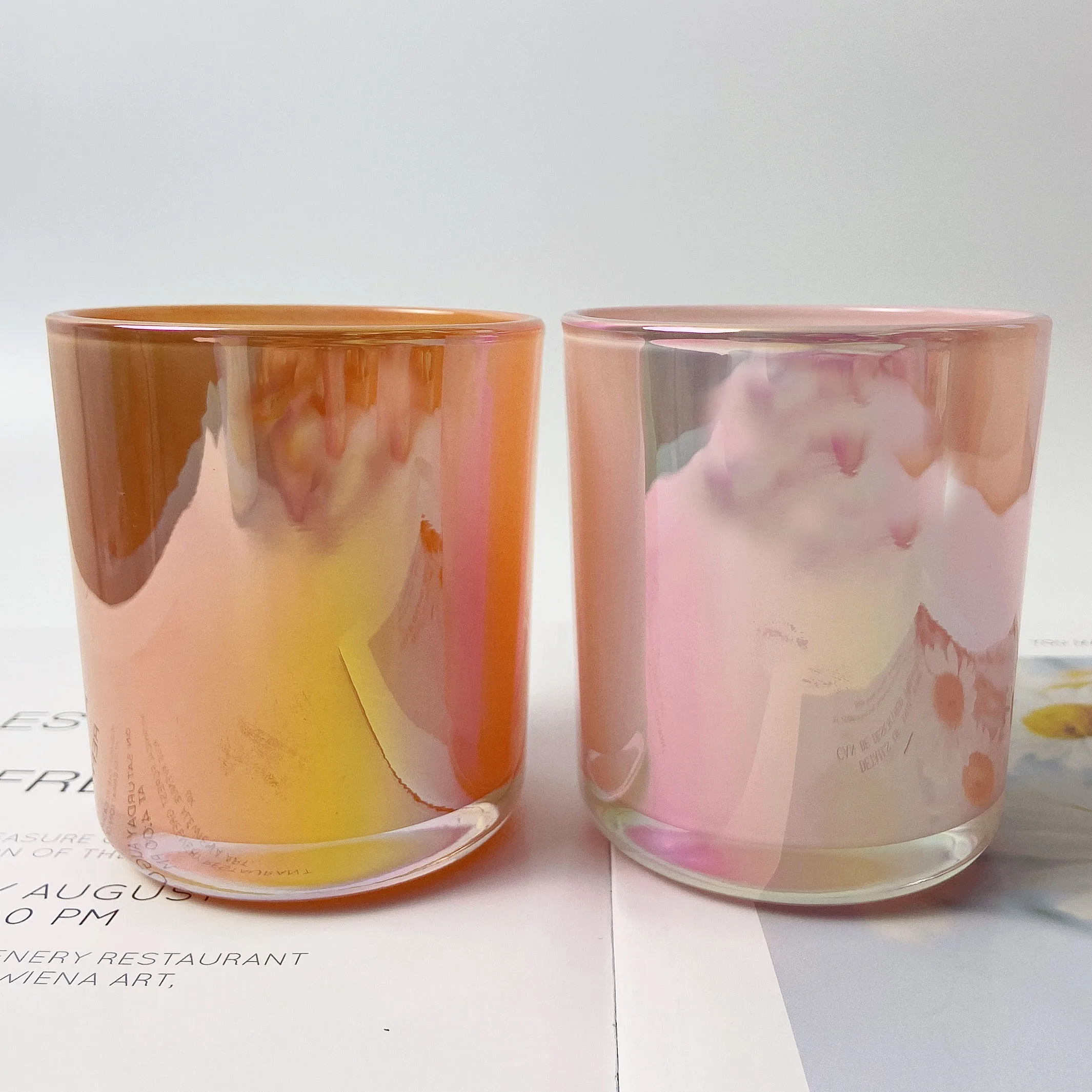 Wholesale Iridescent Candle Jars - Creative & Durable