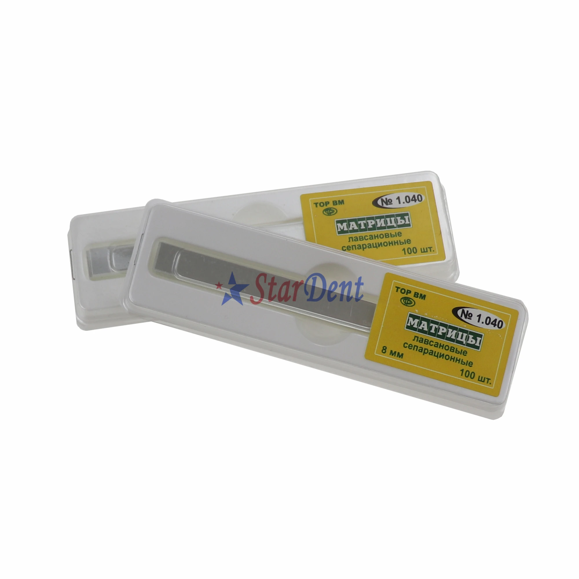 Dental Products Mylar Matrix Band - Clear Strips for Polishing