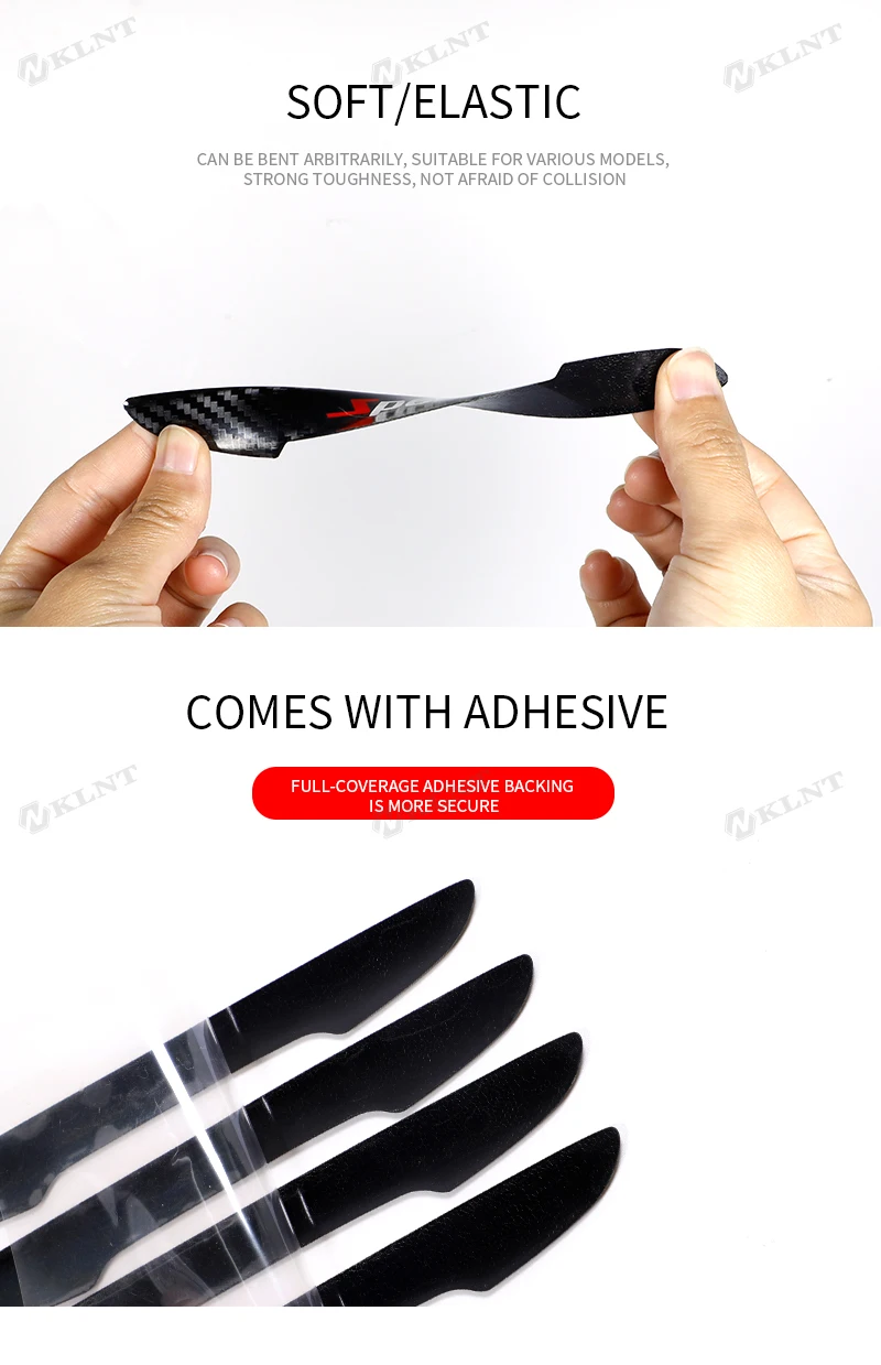 Factory Custom Logo 4pcs Universal Car Door Edge Guards Trim Molding ...