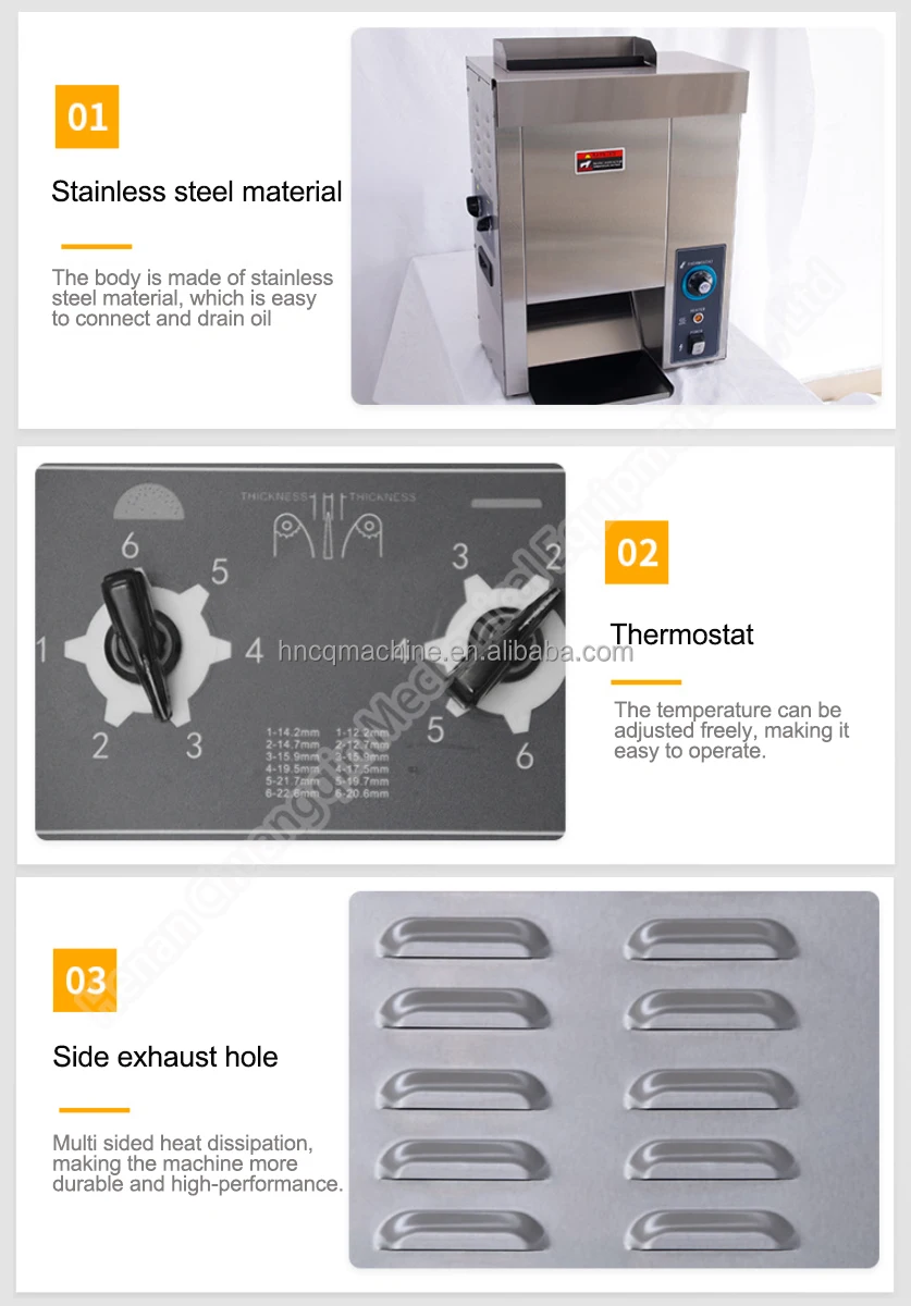 Burger Toaster Machine Burger Buns Toaster Verticle Burger Toaster ...