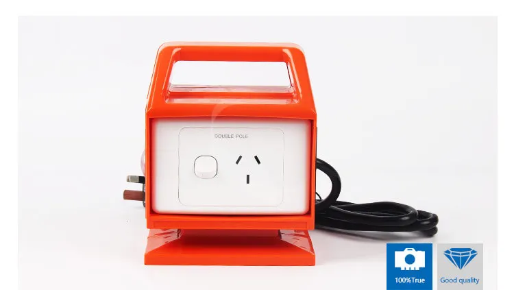 Saipwell Australian Standard 4 Way 10 Amp MCB RCD Portable Power Outlet ...