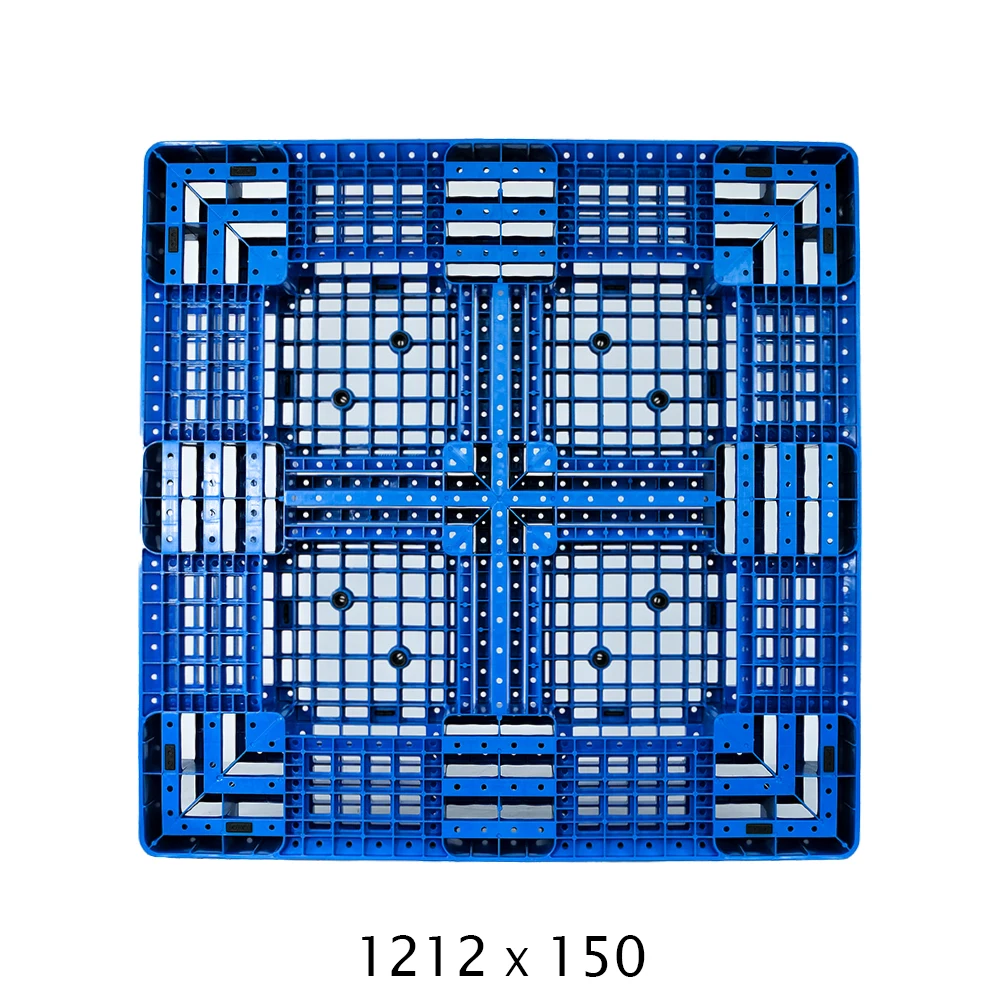 Plastic Pallets With Steel Reinforcement Warehouse Storage Pallet Heavy ...