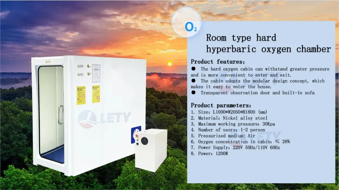 Physiotherapy House Capsule Rigid Hyperbaric O2 Chamber Pressure Oxygen ...