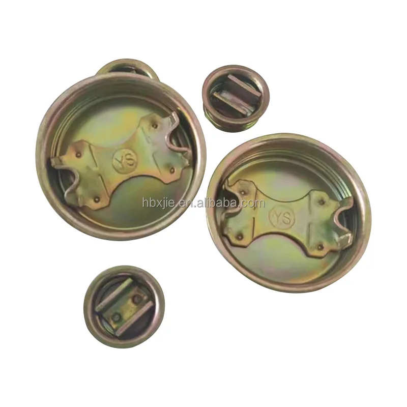 Flange Bung Plug Screw Closure Iron Cover Galvanized Plated Lid for 55 ...
