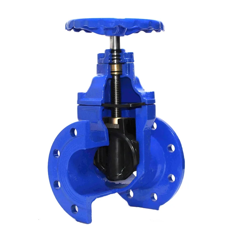 10 inch extension spindle long stem gate valve DI resilient seated ...