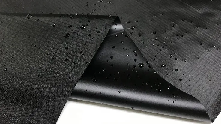 Waterproof Black Nylon 66 30d Ripstop Fabric With Tpu Coated For ...