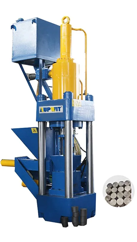 Metal Chip Compacting Briquet Iron Briquette Press Machine For Scrap ...