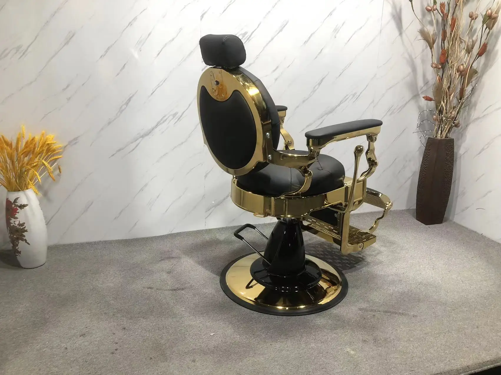 Modern Luxury High Beauty Quality Hair Leather Black Portable Barber ...