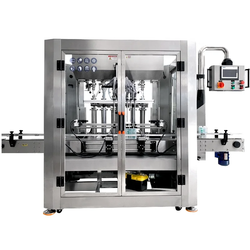 Metal Can Glass Bottle Pet Bottle Liquid Filling Machine Customized ...