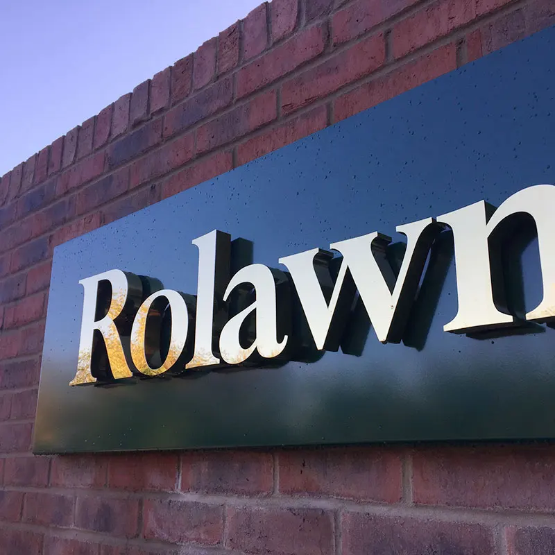 Shop Front Signage Outdoor Advertising Sign House Stainless Steel ...