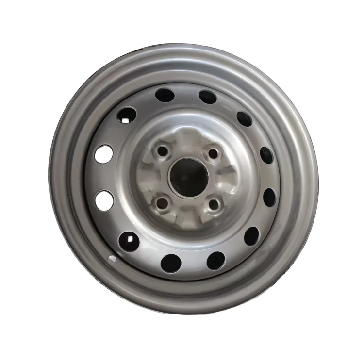 Russian style trailer steel wheels 14"inch trailer wheel rims silver ...