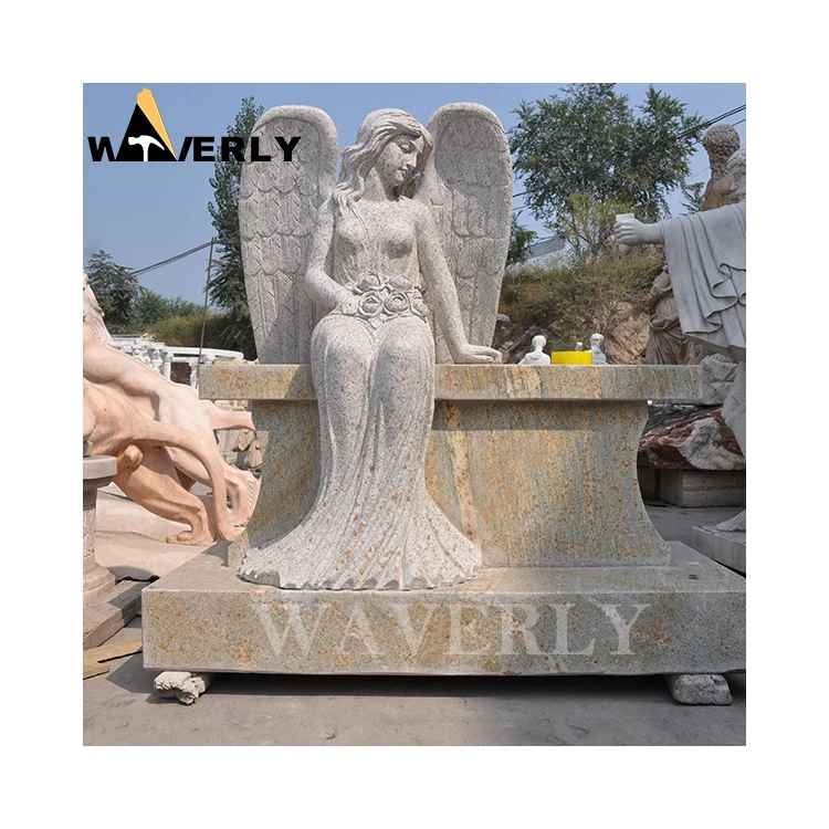 Custom Modern Gravestone Monuments Black Granite Marble Tree Shape ...