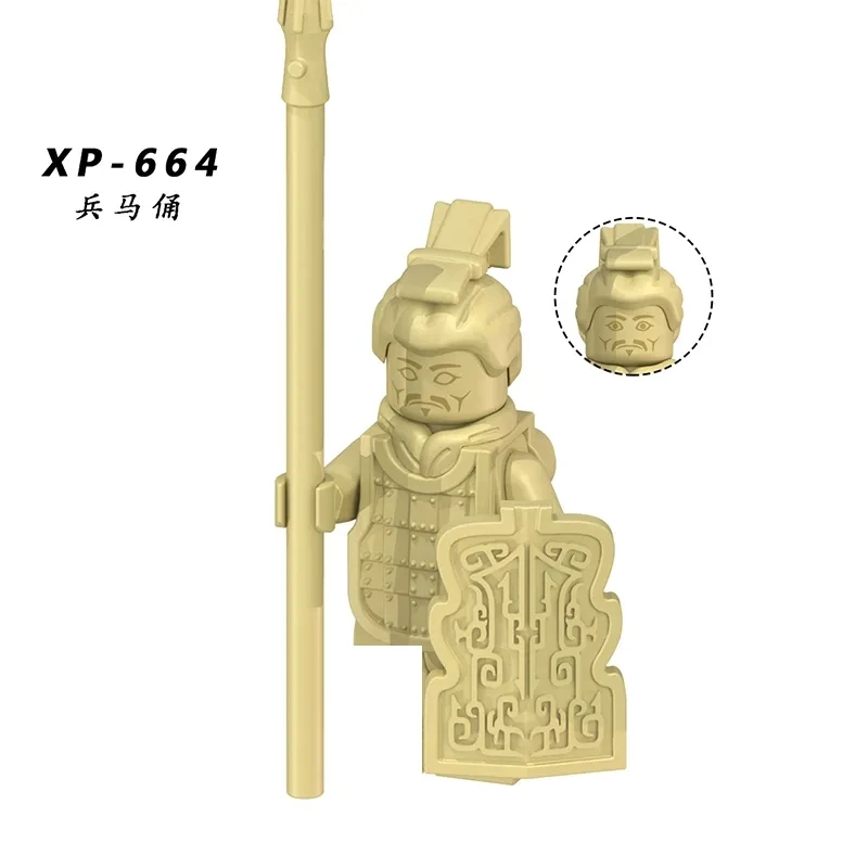 KT1088-1094 Qin Empire Ancient Soldiers - Educational Toys
