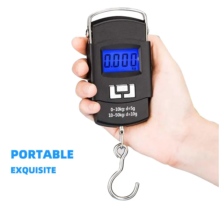 Factory Digital Hand Held Scale, Oem Hanging Luggage Scale With Hook ...