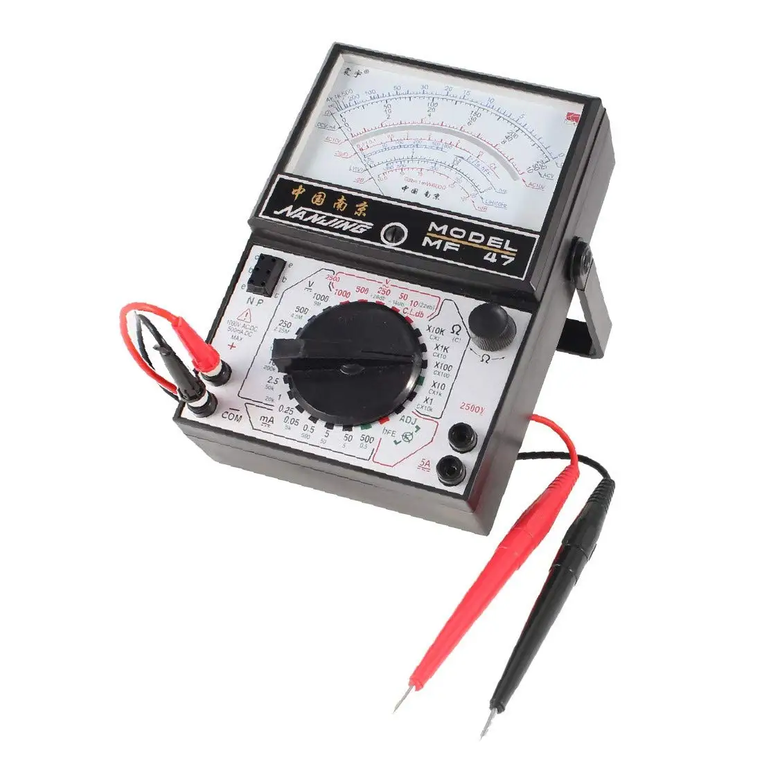 Full Overload Protection Ohmmeter Voltmeter Amp Meter