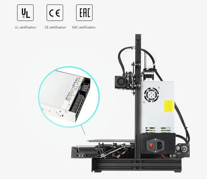 Creality Ender 3 Pro 3d Printer With Upgrade Cmagnet Build Surface ...