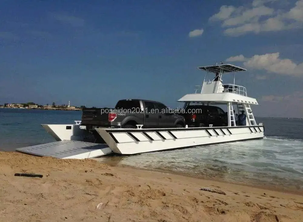 15m Ferry Boat for Cargo Truck Excavator - Strong & Durable