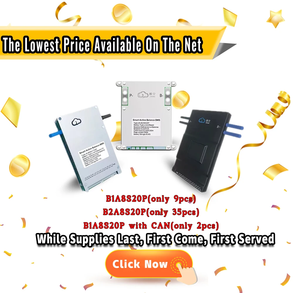 JK BMS Smart Battery Management - Reliable Protection