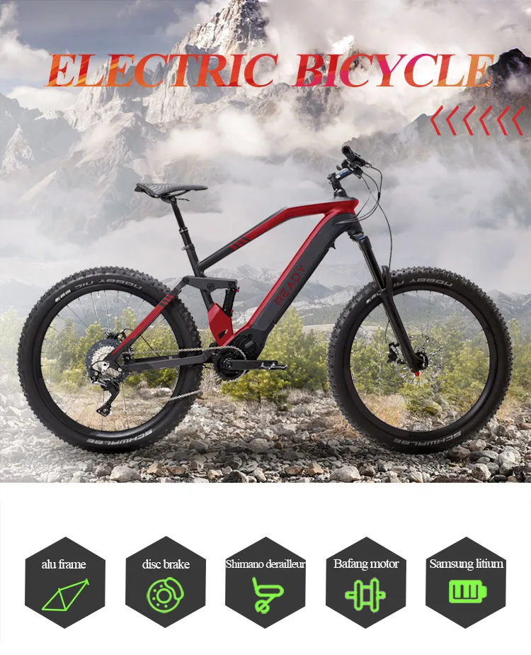 Factory 48v 21ah 1000w Bafang Ultra M620 Electric Fat Hybrid Ebike Mid ...