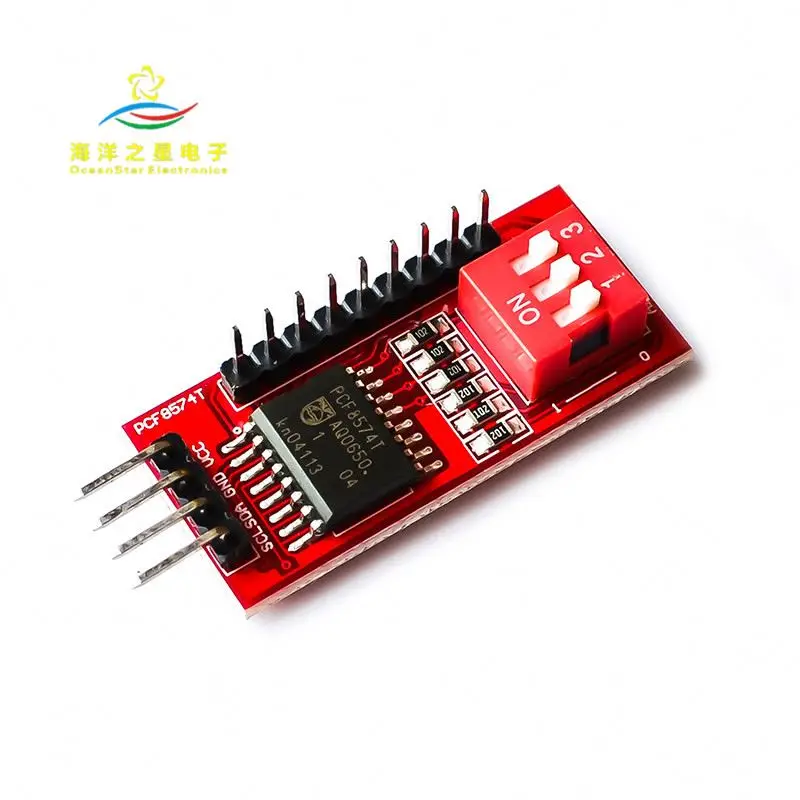 I2C interface PCF8574 microcontroller I/O expansion board module ...