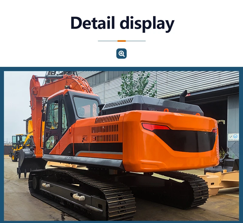 Construction Machinery 20 Ton Crawler Excavator Medium Excavator ...