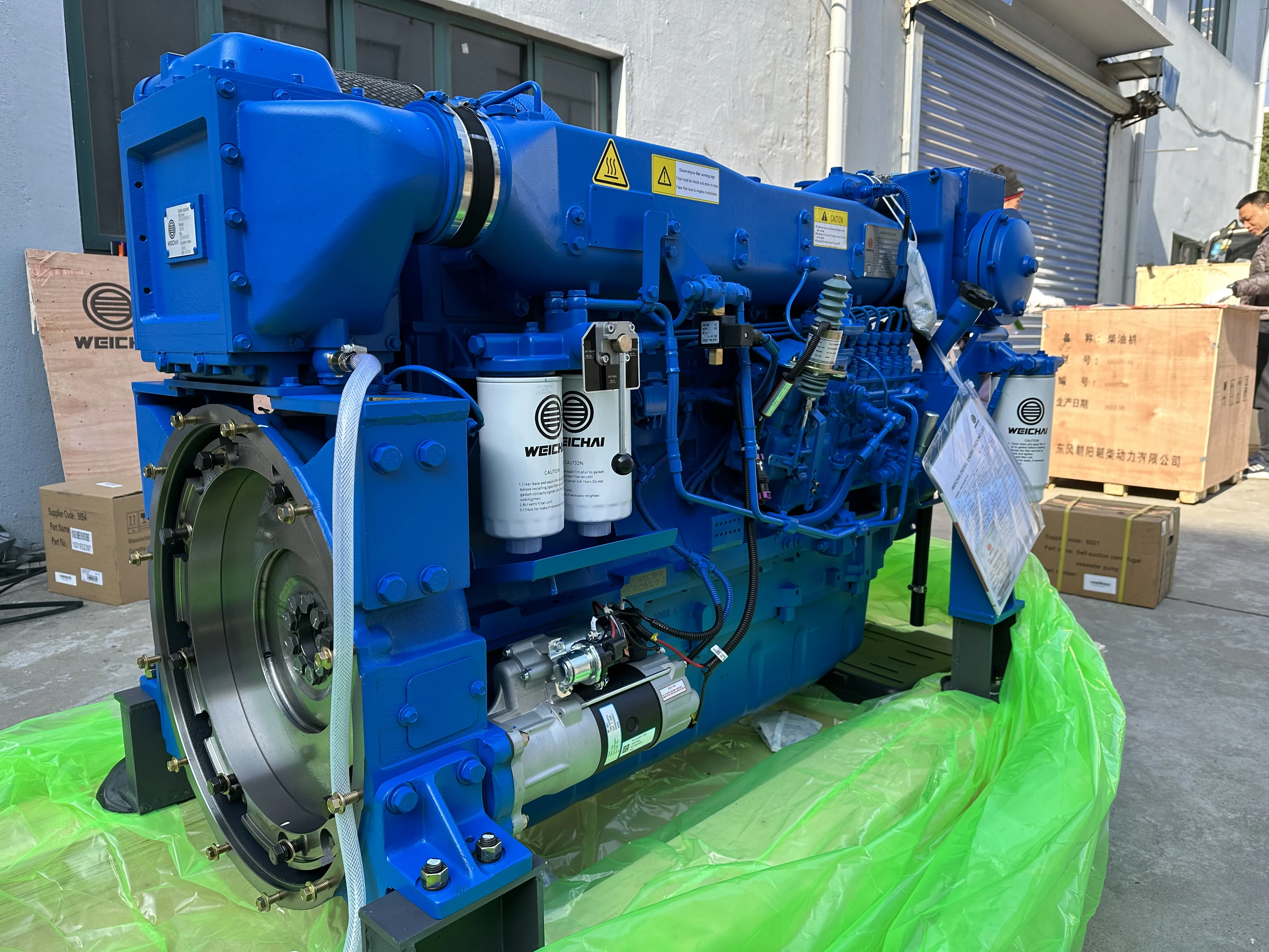 Weichai Wd12c Series 4 Stroke 6 Cylinder Marine Diesel Engine Wd12c400-21 - Buy Weichai Wd12c ...