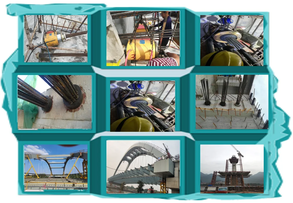 Prestressed Post Tensioning Concrete Pc Strand Flat Anchorage Block ...