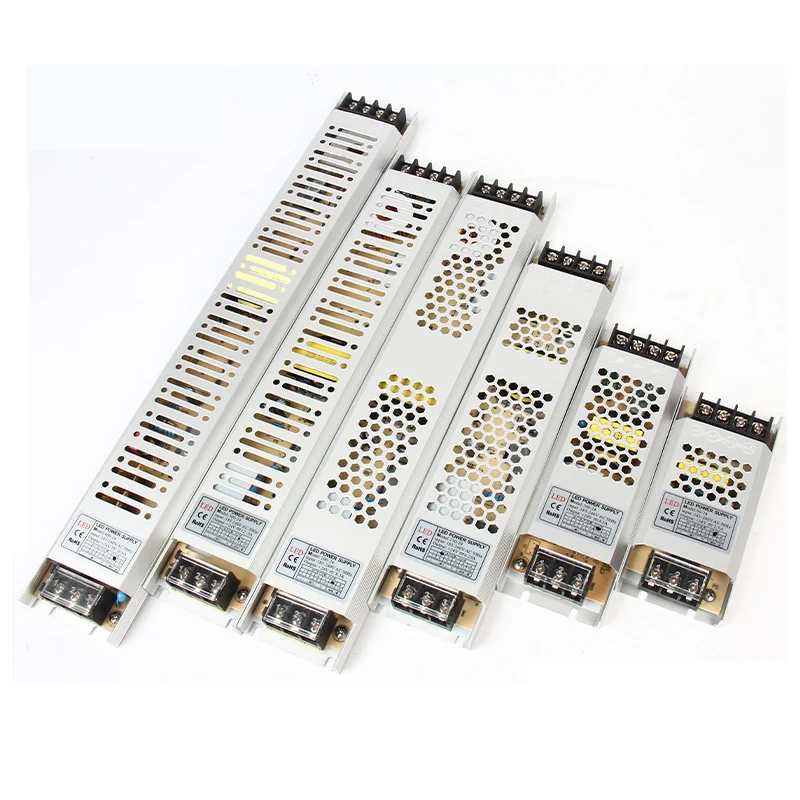 Ultra Thin Smps Ac Dc 12v 24v 60w 100w 150w 200w 300w 400w 2a 3a 5a 10a ...