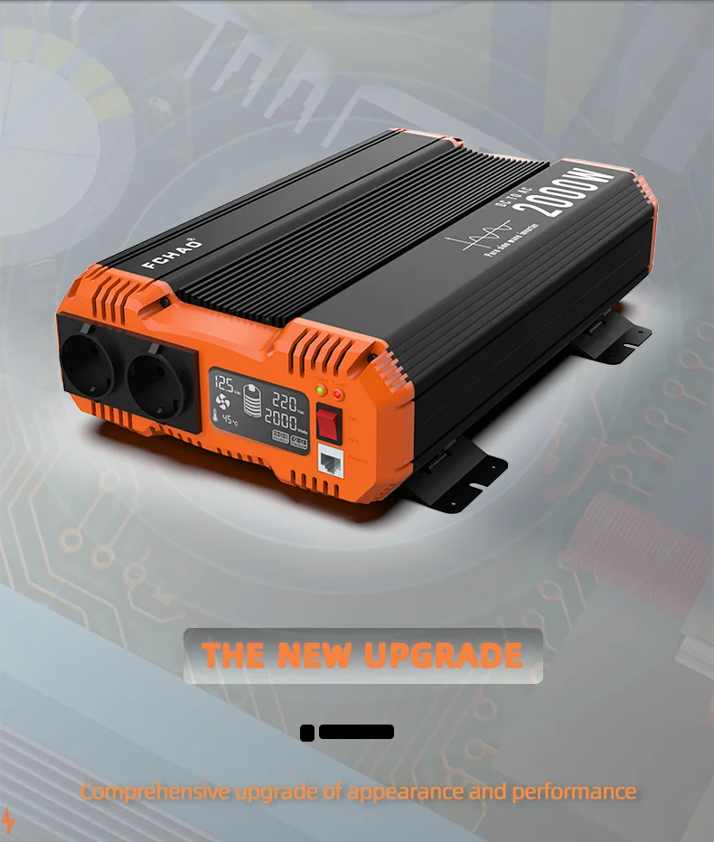 Fchao Ce Dc To Ac 12v 110v High Frequency Off Grid Tie Solar Pump ...