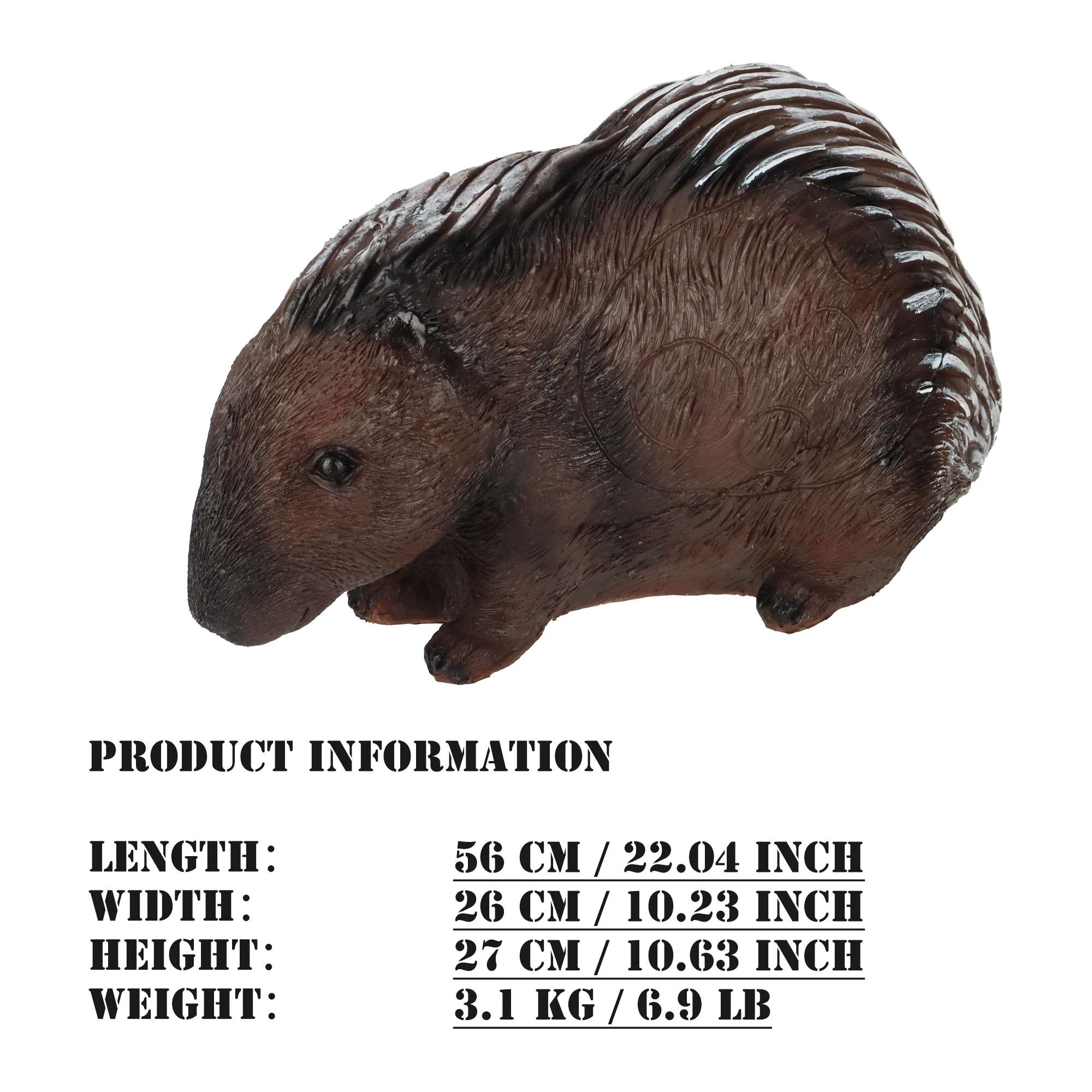 Archery 3d Targets Ericius Animal Shooter With Group-stand For Hunting ...