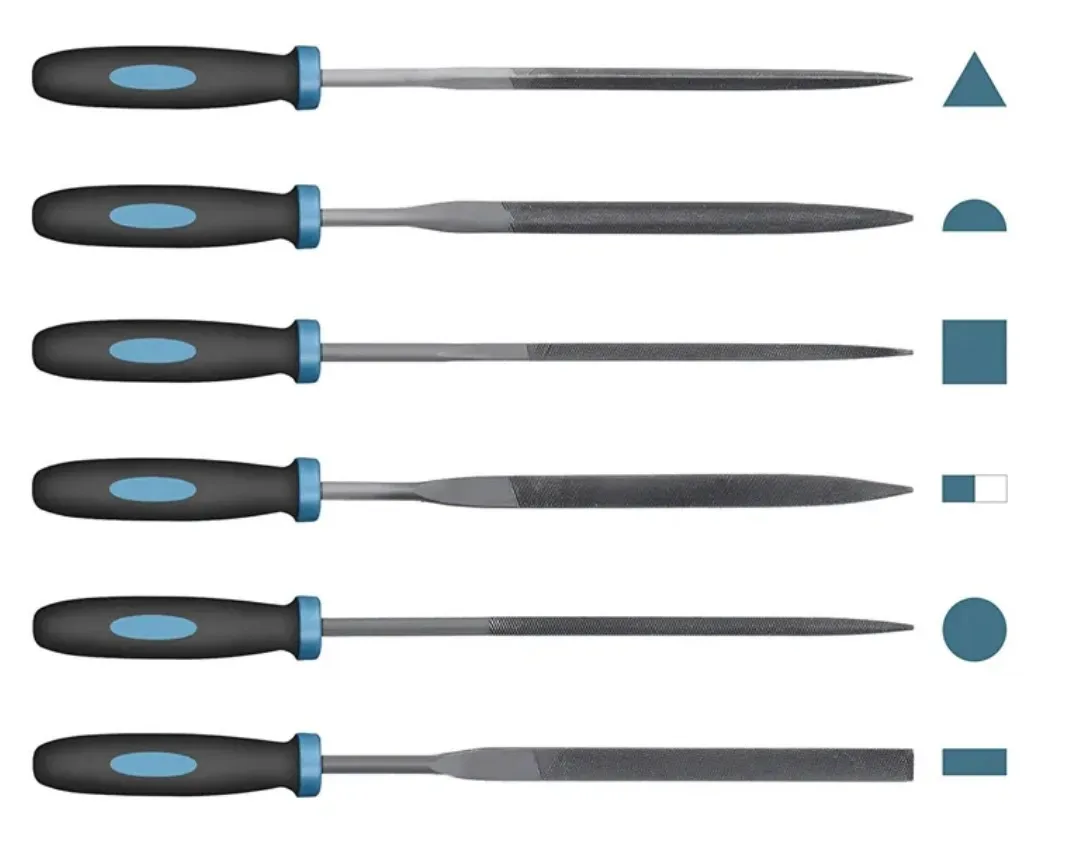 Stainless Steel Half Round Files - Sharp & Durable Tools