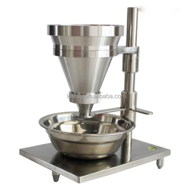 ISO 6186 Plastic/powder Fluidity Tester - Funnel Density Detector