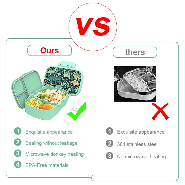 2023 New Trend Back To School Bento Box Promotional Simple 3 ...