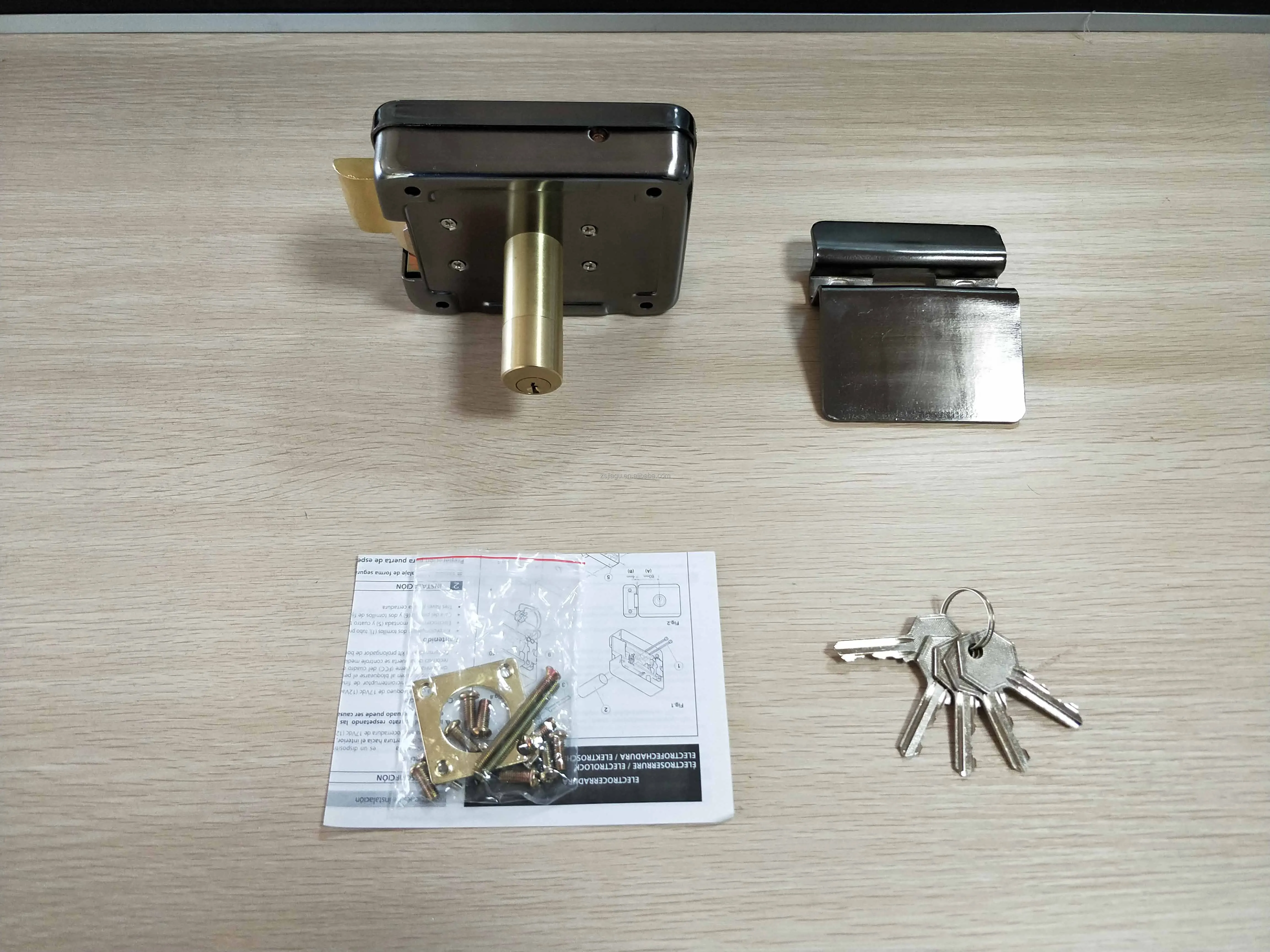 Garage Door Lock For Electric Lock 12vdc 3a For Gate Door Lock - Buy ...