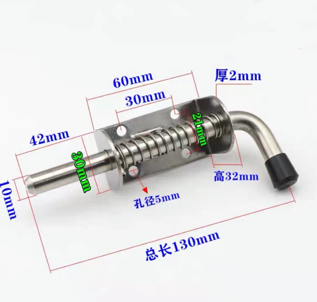 Durable SUS304 Spring Loaded Pin Lift off Stainless Steel Door Hinge by ...