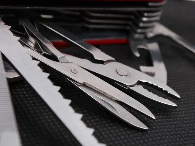 RIMEI Titanium Black Multifunctional Knife - 14 Functions