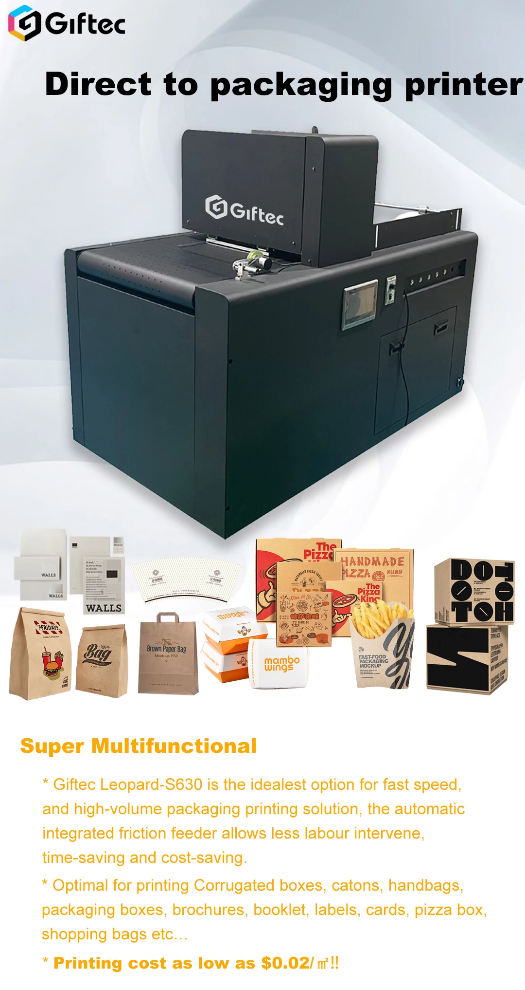 Newest A3 Flatbed Printing Machine Multifunctional Single Pass Inkjet ...