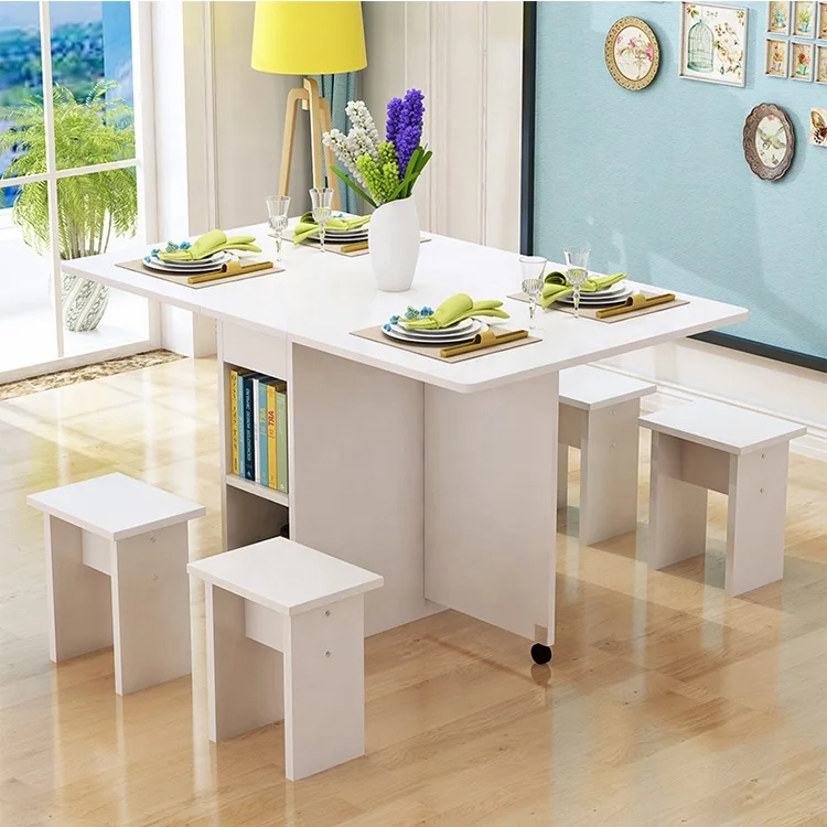 Household Small-Sized Rectangular Folding Dining Table