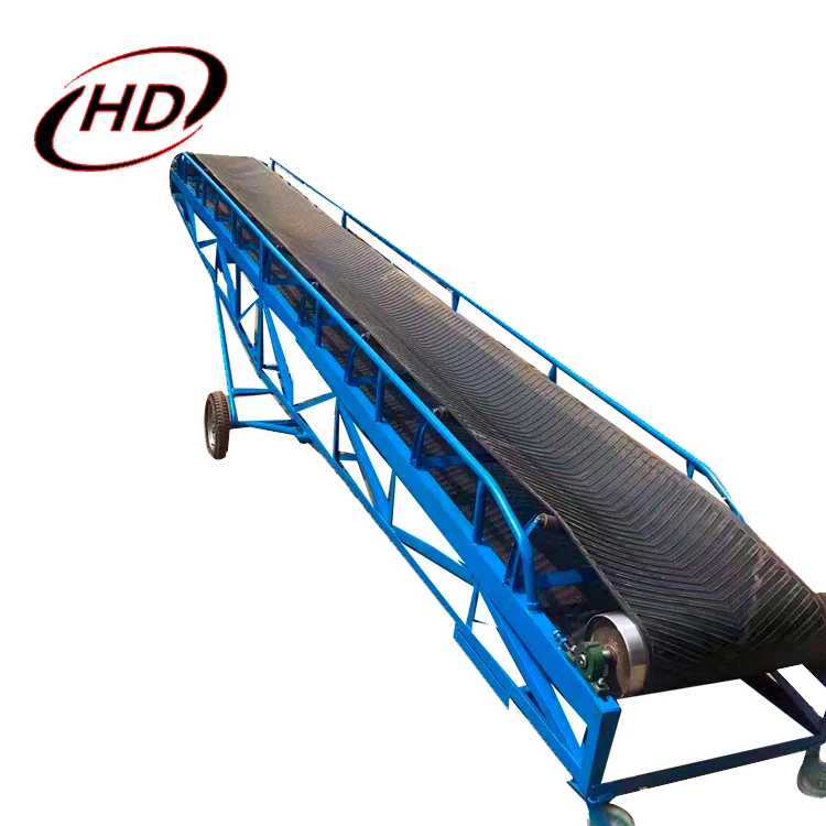 Hongda Cheap Portable Inclined Industry Belt Conveyor Machine for Sale ...