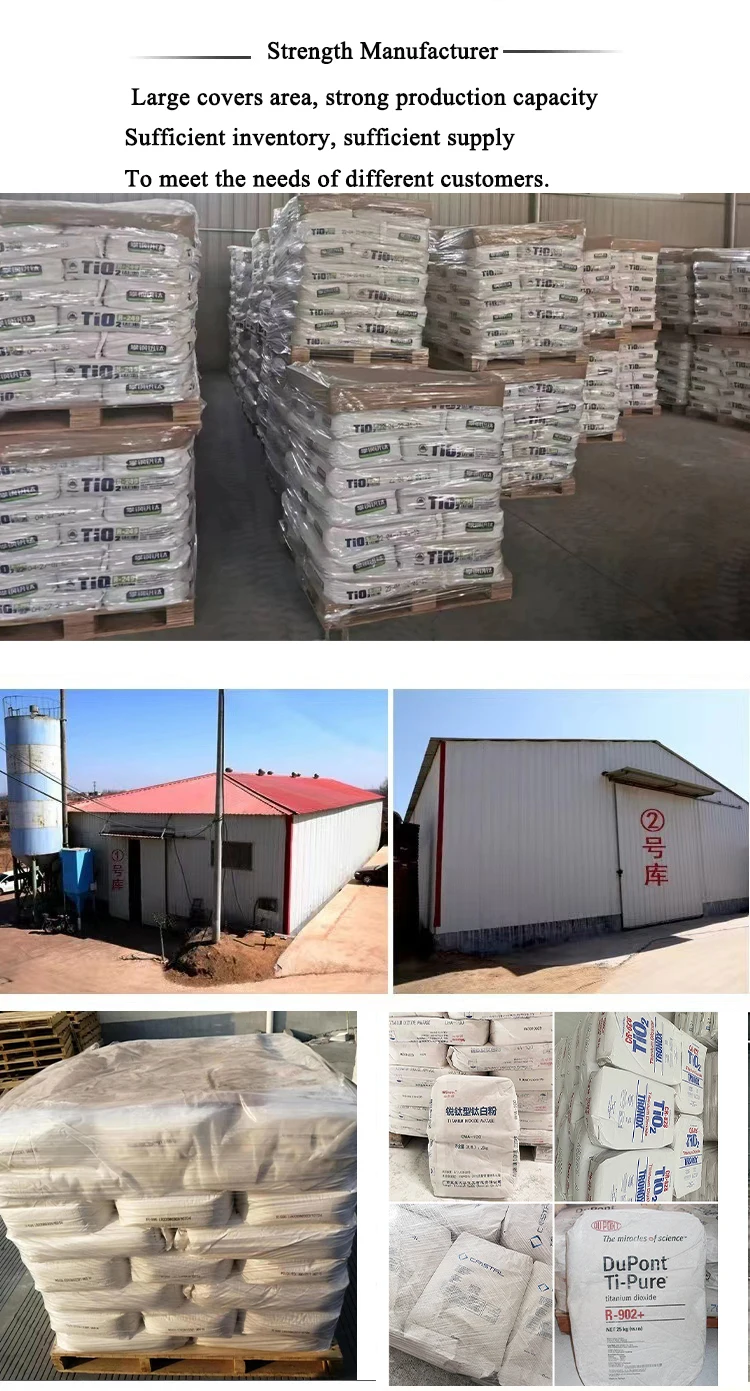 White Titanium Dioxide (tio2) Rutile Anatase Mica Powder For Paint ...