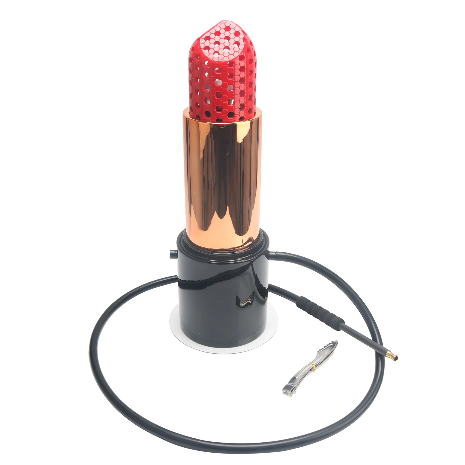 Lipstick Hookah Set Rose Red - Wholesale & Custom Shisha